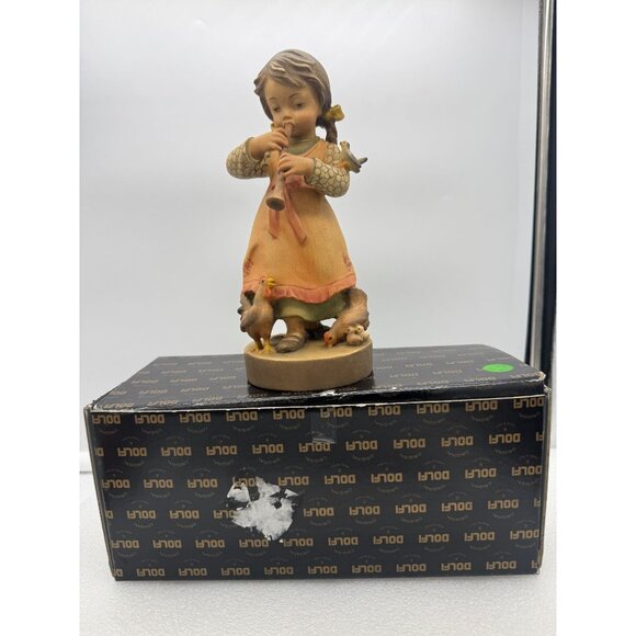 Dolfi | Accents | Vintage Dolfi Hand Carved Wood Figurine Sculpture ...